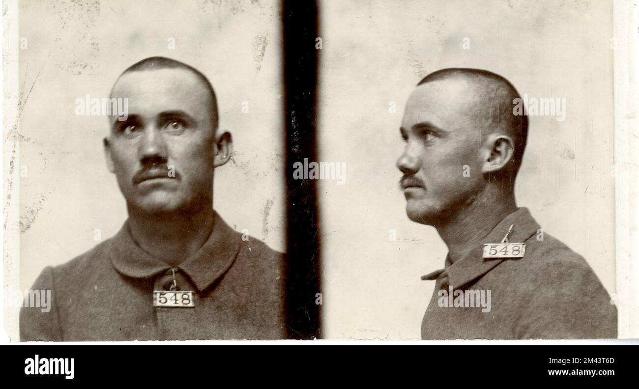 Photograph of William Reed. Bureau of Prisons, Inmate case files Stock ...