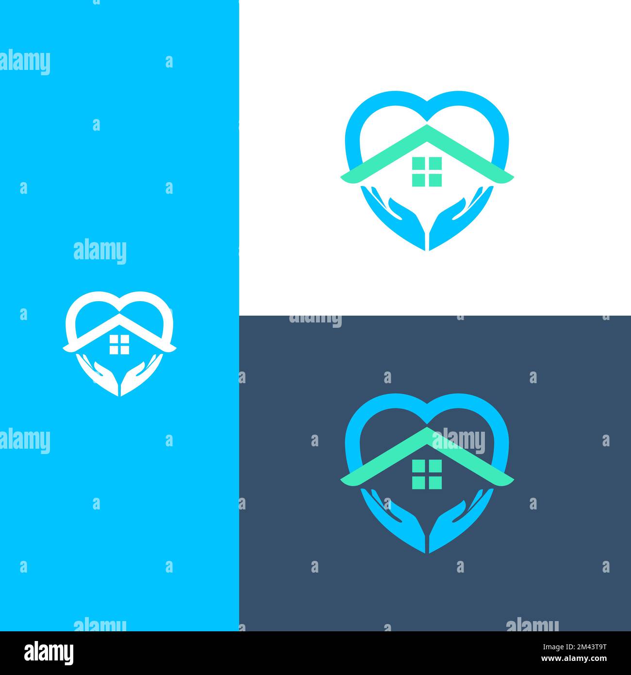 Home Care Logo Template Design Vector,Flat Vector Logo Design Template ...