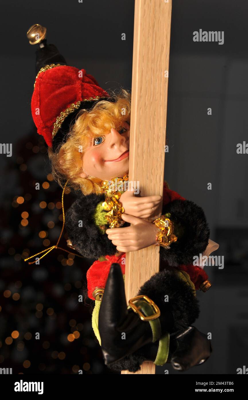 Christmas spirit in December Stock Photo - Alamy