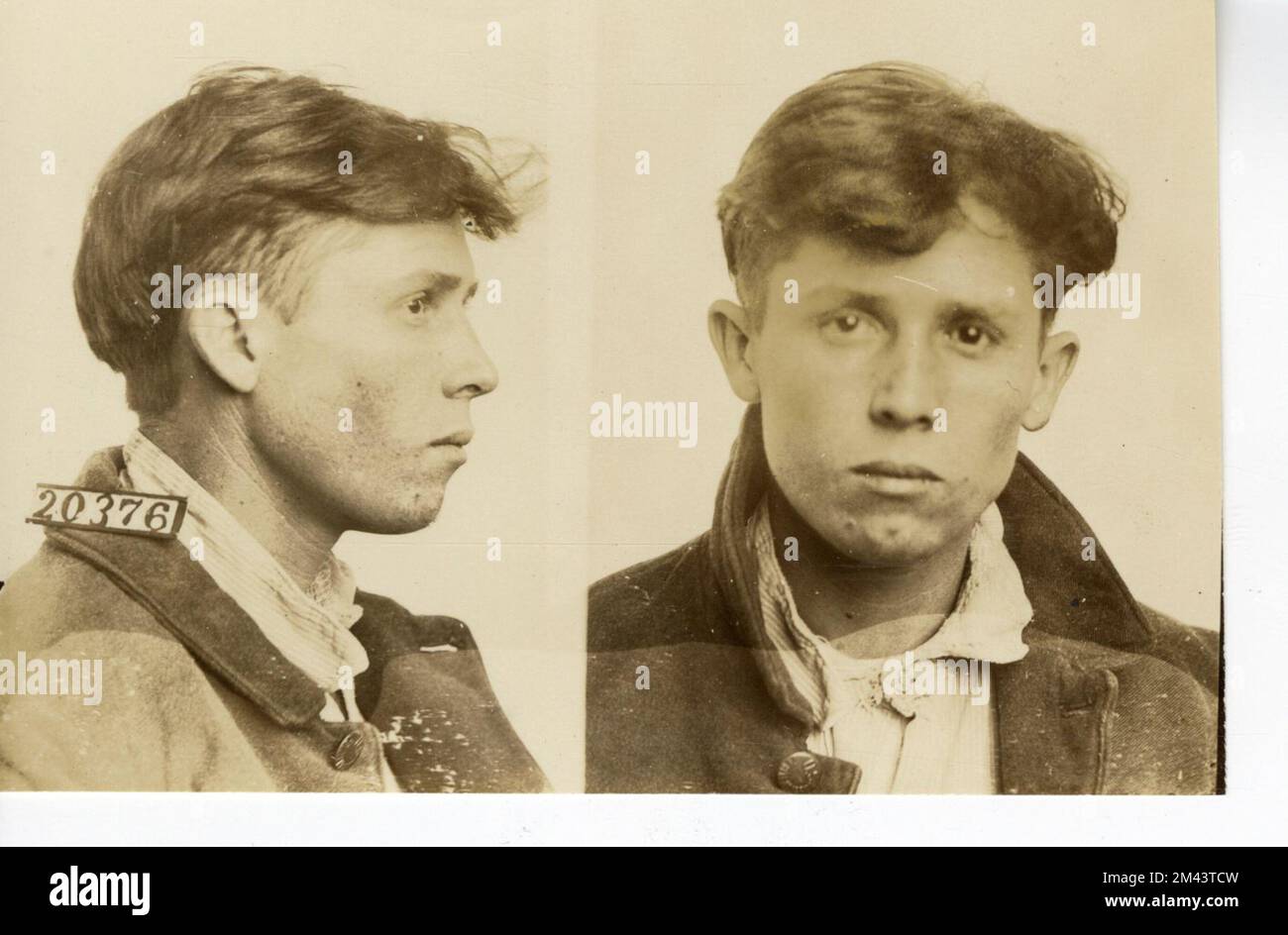 Photograph of Arthur Garcia. Bureau of Prisons, Inmate case files Stock ...