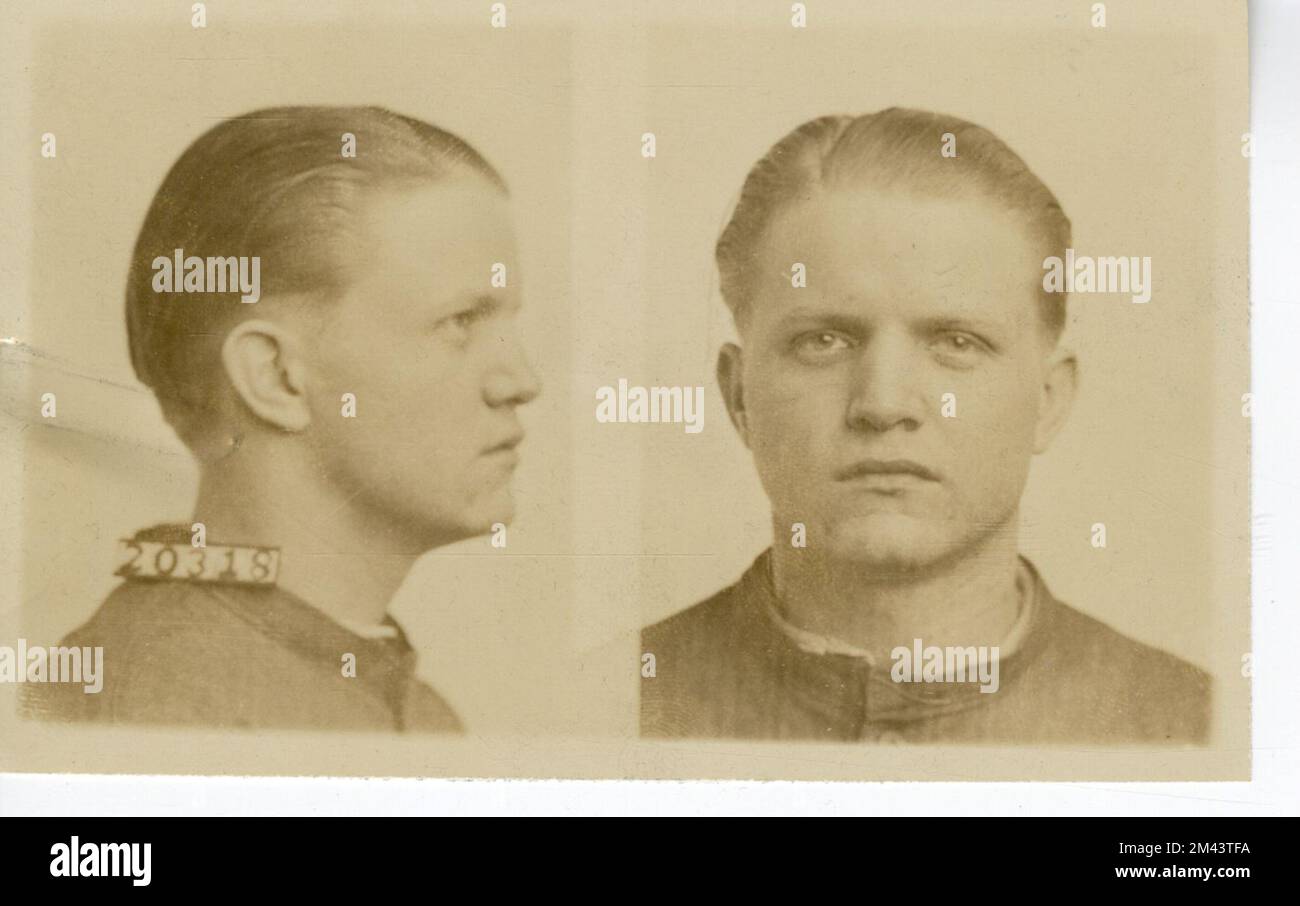 Photograph of Byron J. Shelton. Bureau of Prisons, Inmate case files ...