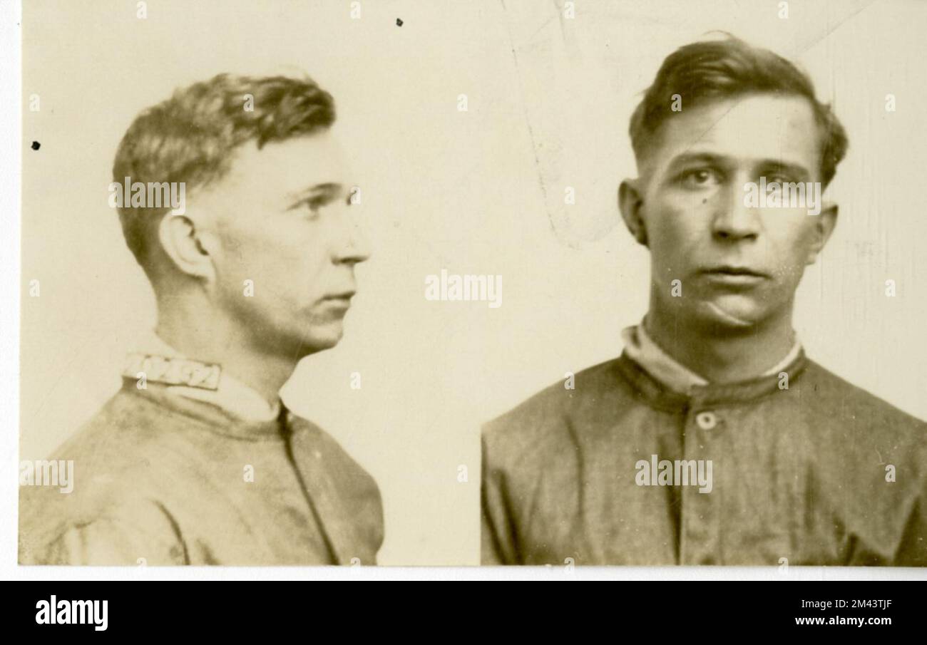 Photograph of Mark J. Leach. Bureau of Prisons, Inmate case files Stock ...