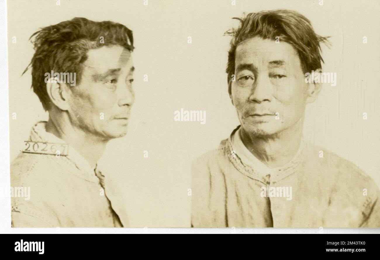 Photograph of Jim Sing. Bureau of Prisons, Inmate case files Stock ...