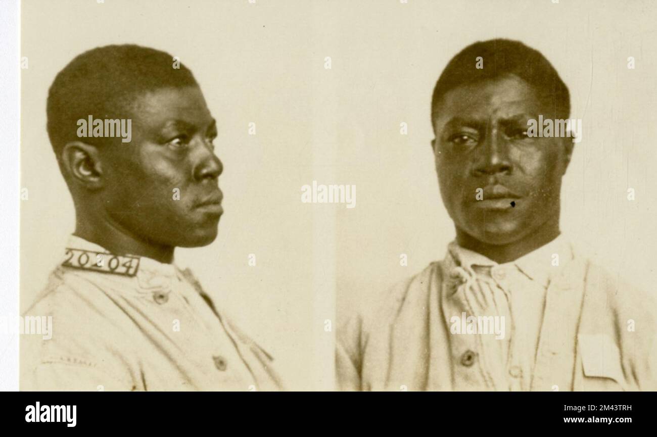 Photograph of Carl Moore. Bureau of Prisons, Inmate case files Stock ...