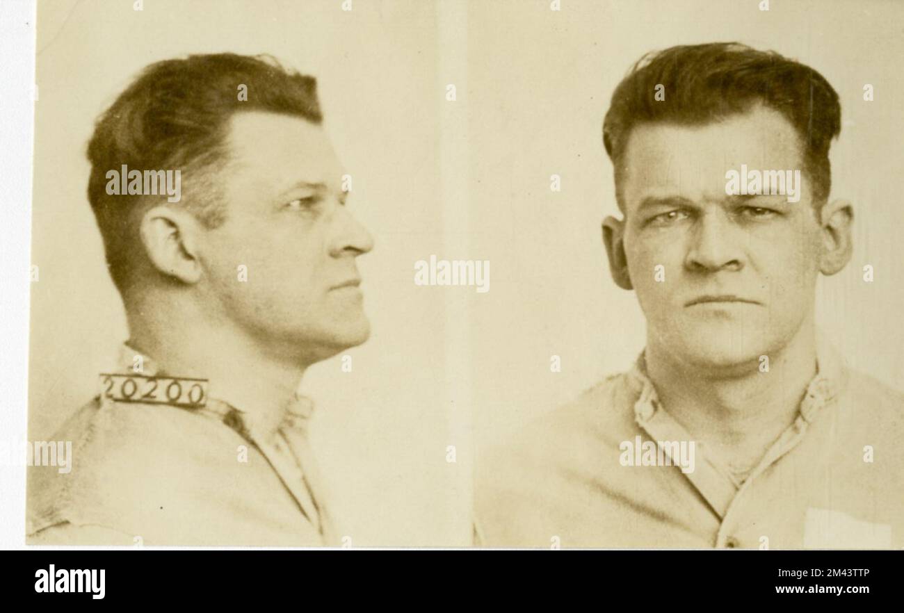 Photograph of Russell P. Jonah. Bureau of Prisons, Inmate case files ...