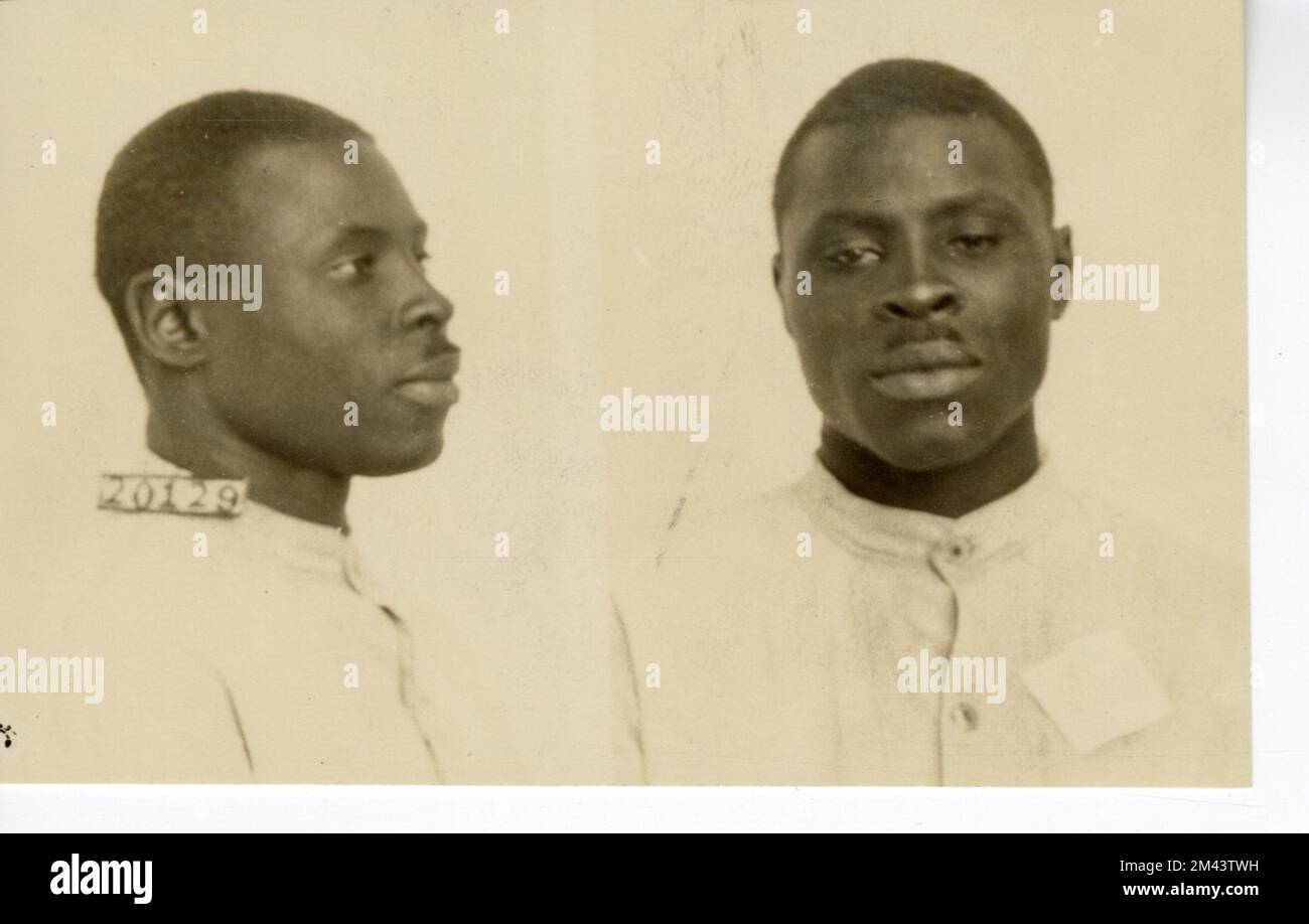 Photograph of George Thomas. Bureau of Prisons, Inmate case files Stock ...