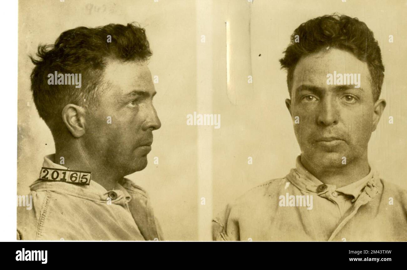 Photograph of John L. Allen. Bureau of Prisons, Inmate case files Stock ...