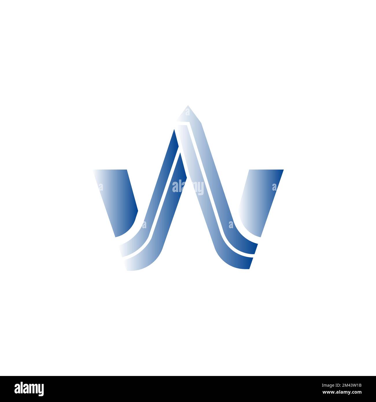 w latter logo - modern logo design - brand logo design.EPS 10 Stock ...
