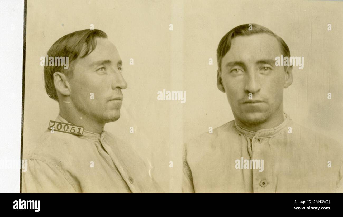 Photograph of Carl Argall. Bureau of Prisons, Inmate case files Stock ...