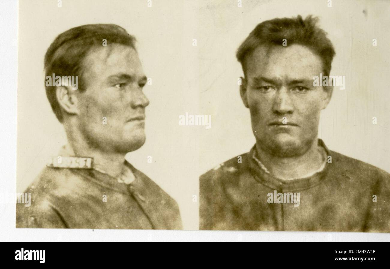 Photograph of John Nehr. Bureau of Prisons, Inmate case files Stock ...