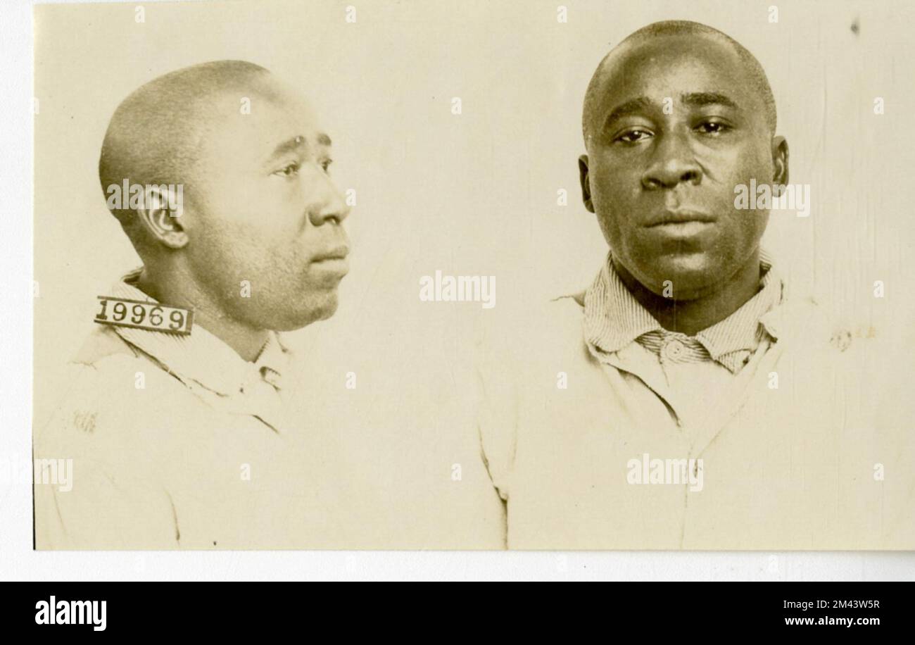 Photograph of Robert Jones. Bureau of Prisons, Inmate case files Stock ...