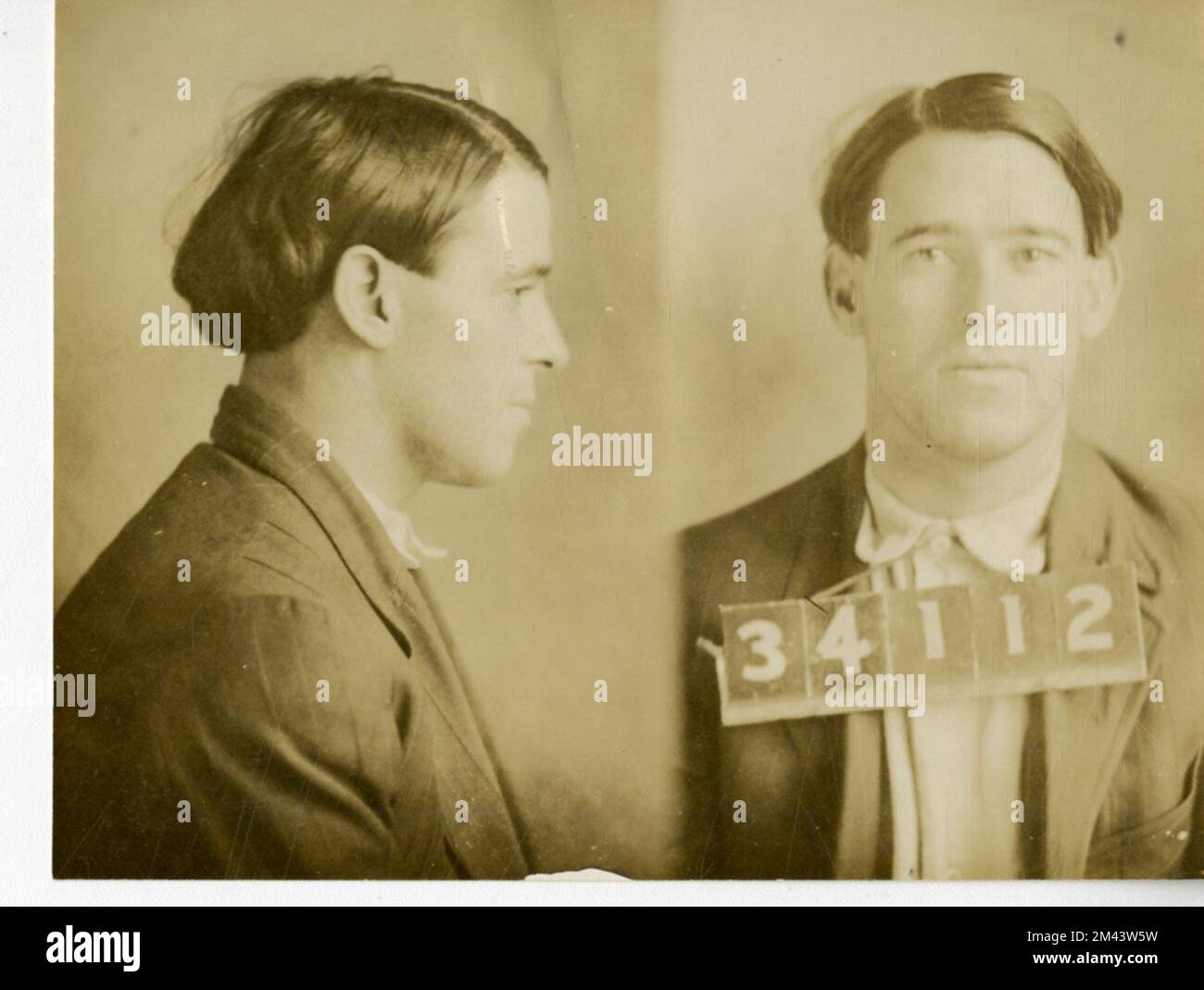 Photograph of John Harveson. Bureau of Prisons, Inmate case files Stock ...