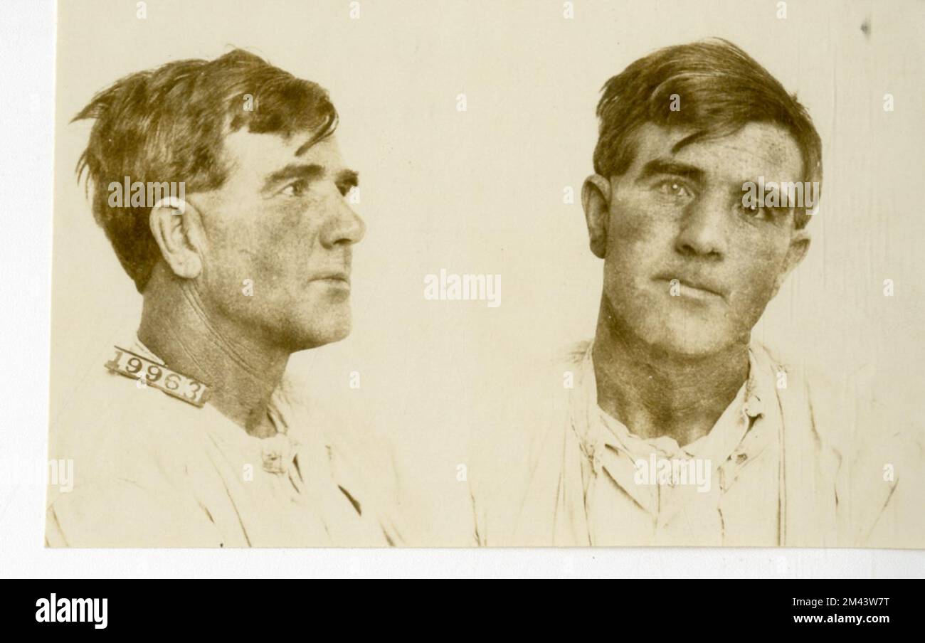 Photograph of R. E. Campbell. Bureau of Prisons, Inmate case files ...