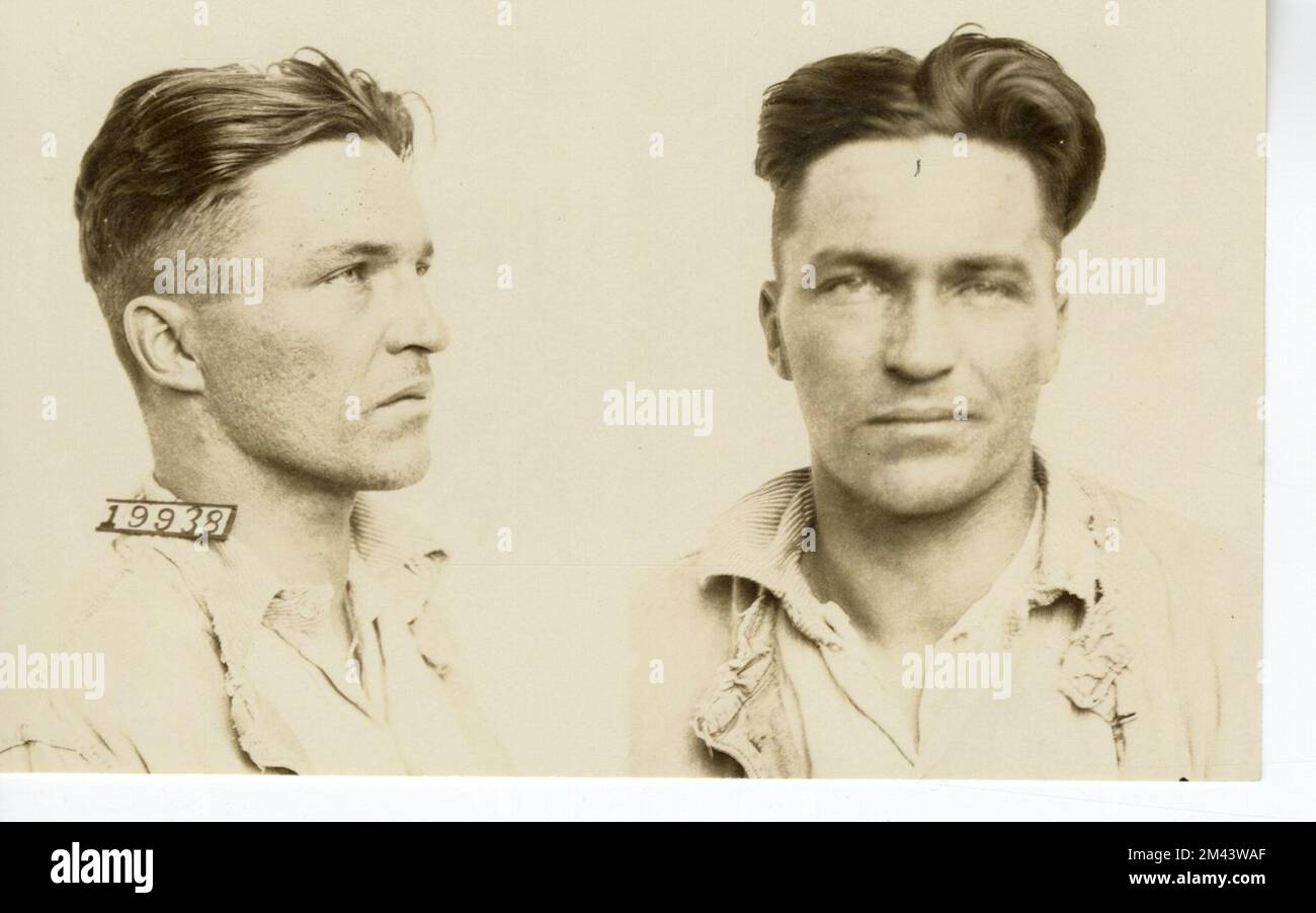 Photograph of Richard Shockley. Bureau of Prisons, Inmate case files Stock Photo - Alamy