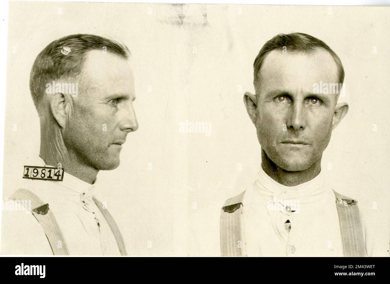 Photograph of Alfred Dicks. Bureau of Prisons, Inmate case files Stock ...