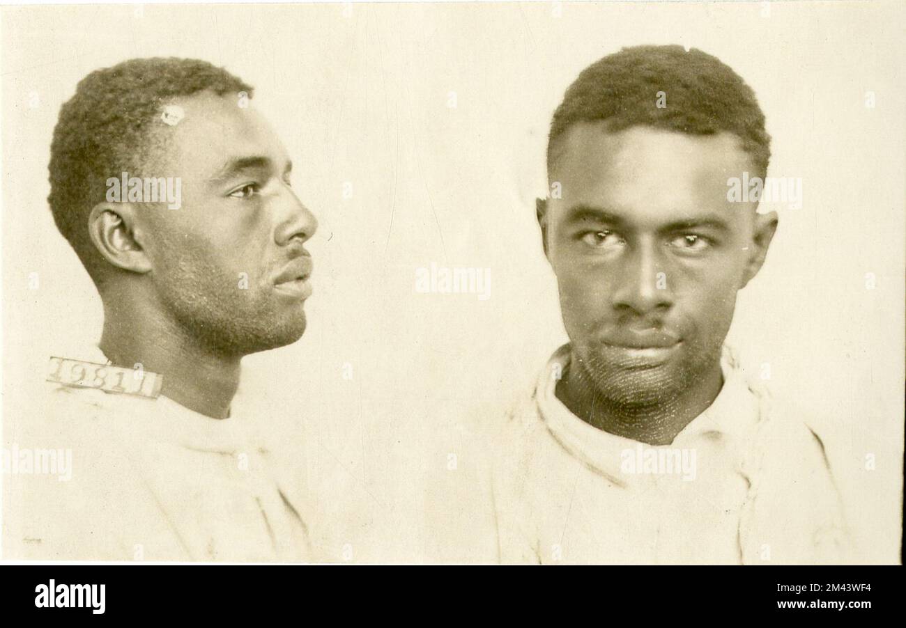 Photograph of Ray Walls. Bureau of Prisons, Inmate case files Stock ...