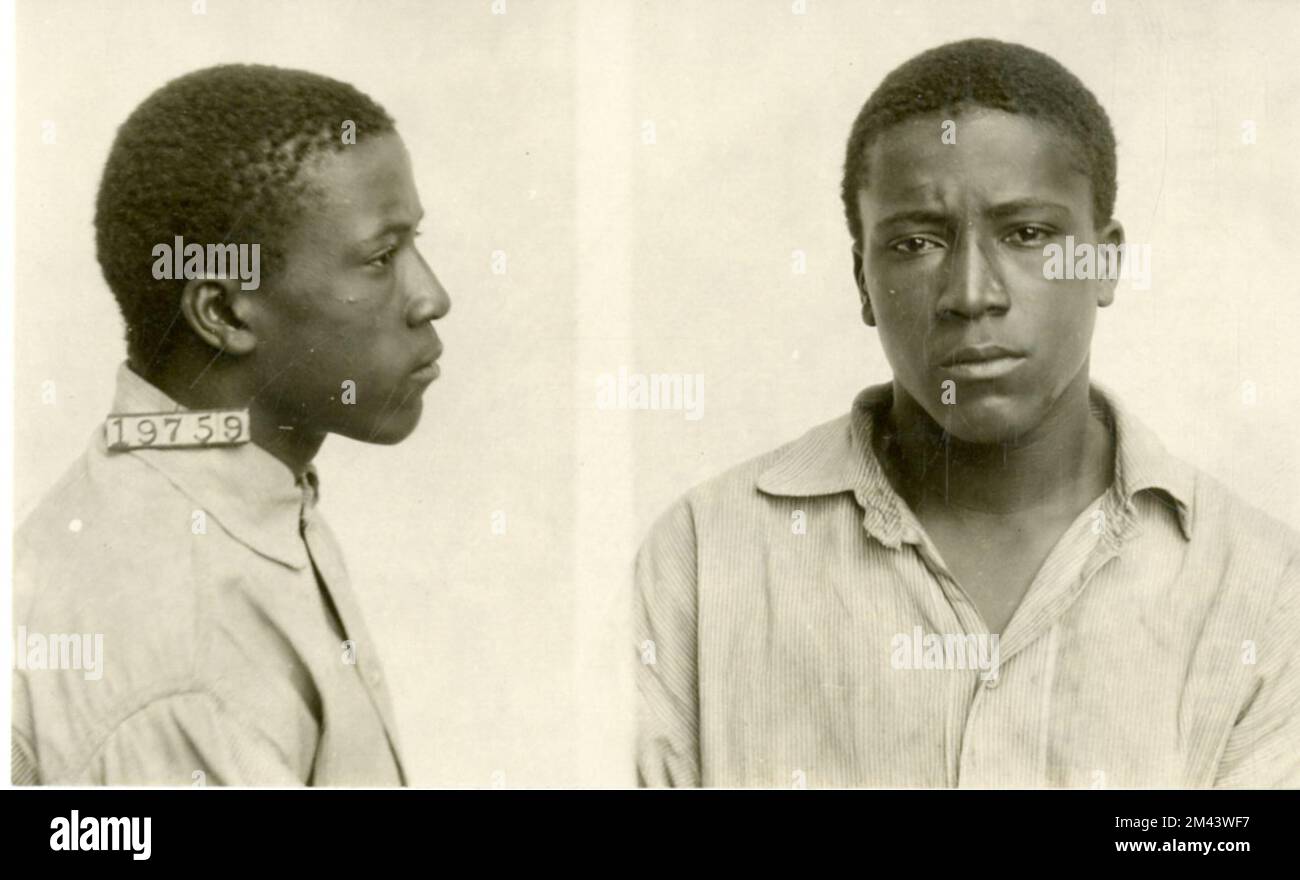 Photograph of Robert Sims. Bureau of Prisons, Inmate case files Stock ...
