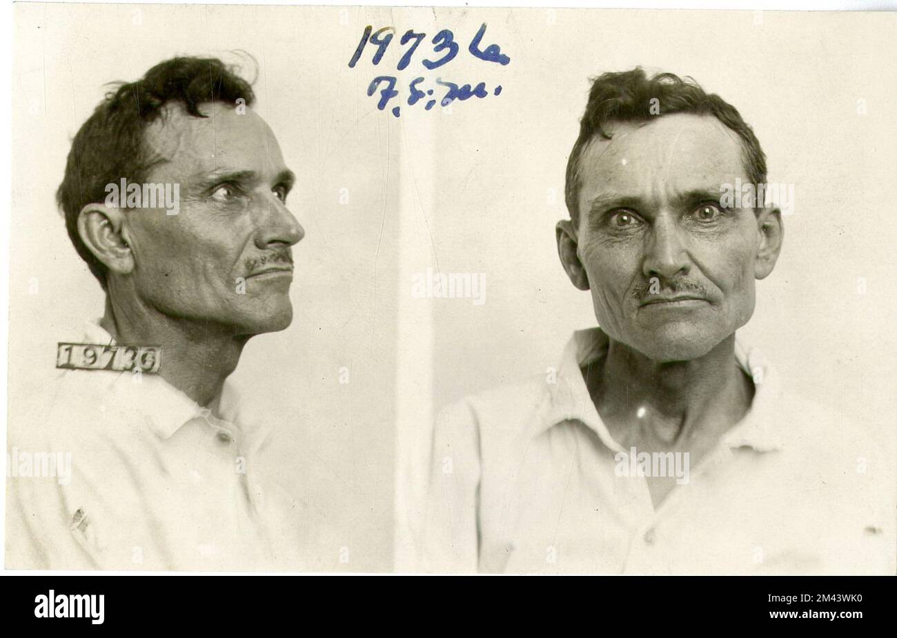 Photograph of Richard Reed. Bureau of Prisons, Inmate case files Stock ...