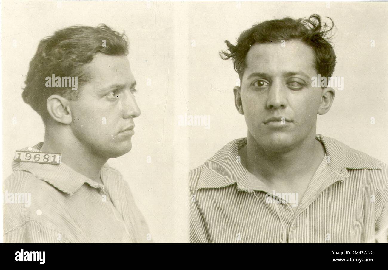Photograph of Frank Cole. Bureau of Prisons, Inmate case files Stock ...