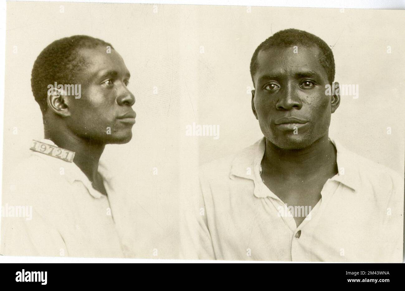 Photograph of Joshua Brown. Bureau of Prisons, Inmate case files Stock ...