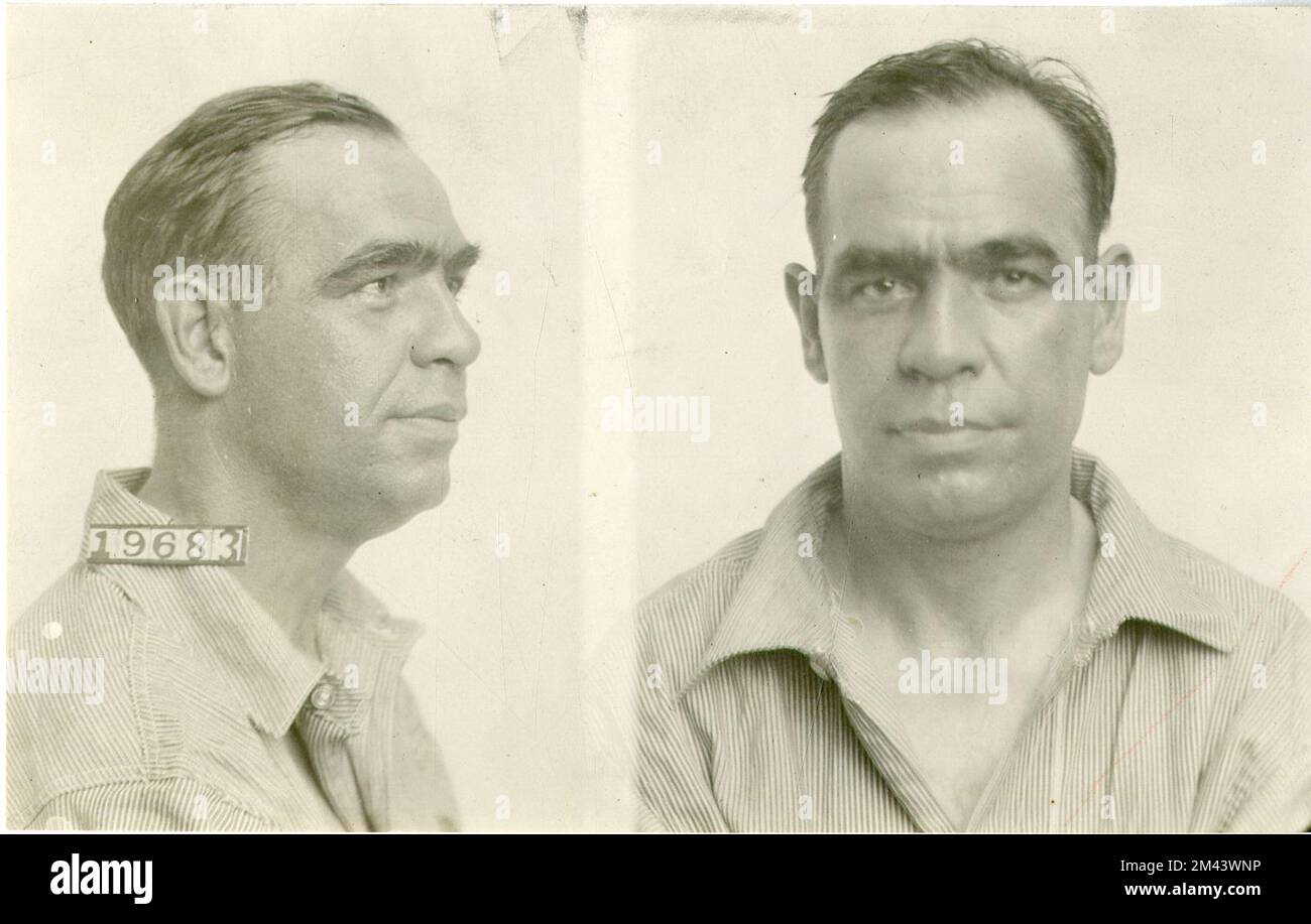 Photograph of John Roberts. Bureau of Prisons, Inmate case files Stock ...