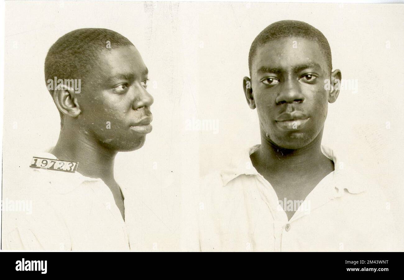 Photograph of Ralph Henson. Bureau of Prisons, Inmate case files Stock ...