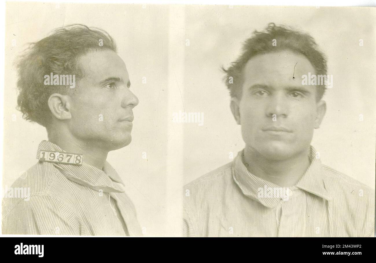 Photograph of Ramiro Martin. Bureau of Prisons, Inmate case files Stock ...
