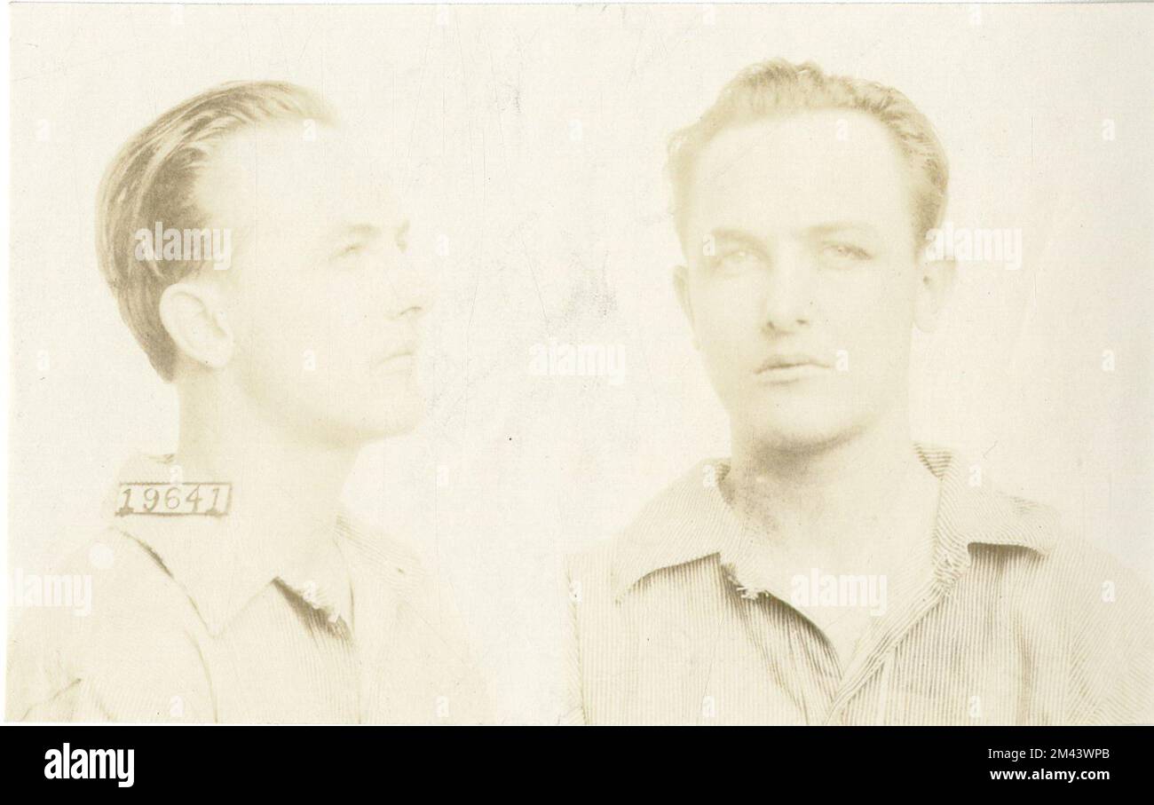 Photograph of William Burton. Bureau of Prisons, Inmate case files ...