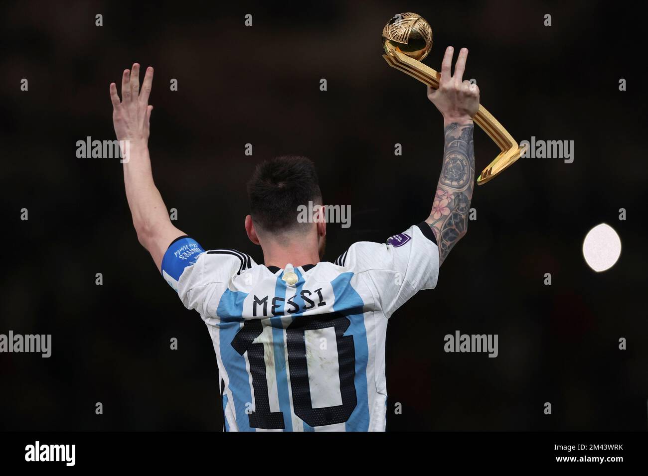 Messi Golden Ball 2022