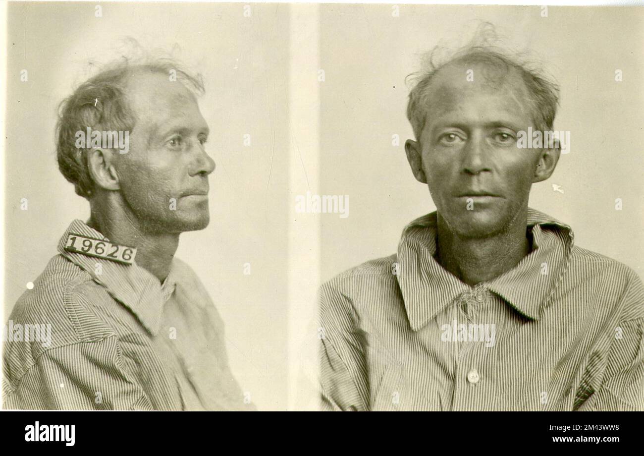 Photograph of Jim Pierce. Bureau of Prisons, Inmate case files Stock ...