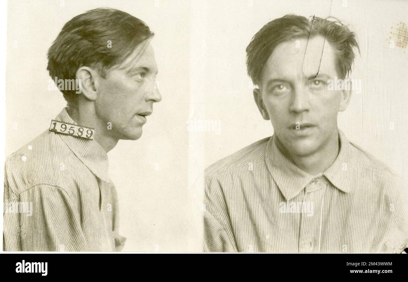 Photograph of Edwin Beveridge. Bureau of Prisons, Inmate case files ...