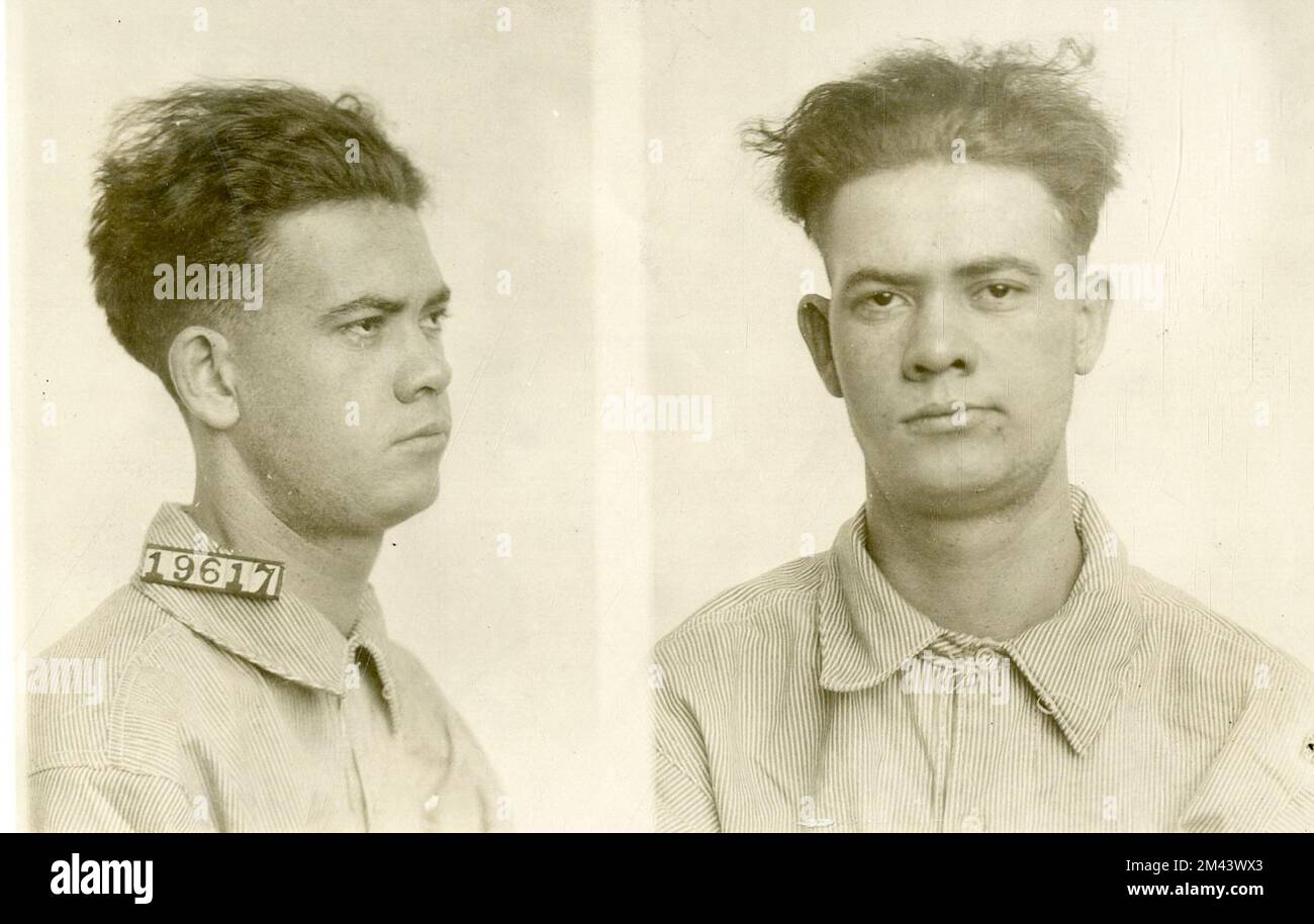 Photograph of W. A. McMullen. Bureau of Prisons, Inmate case files ...