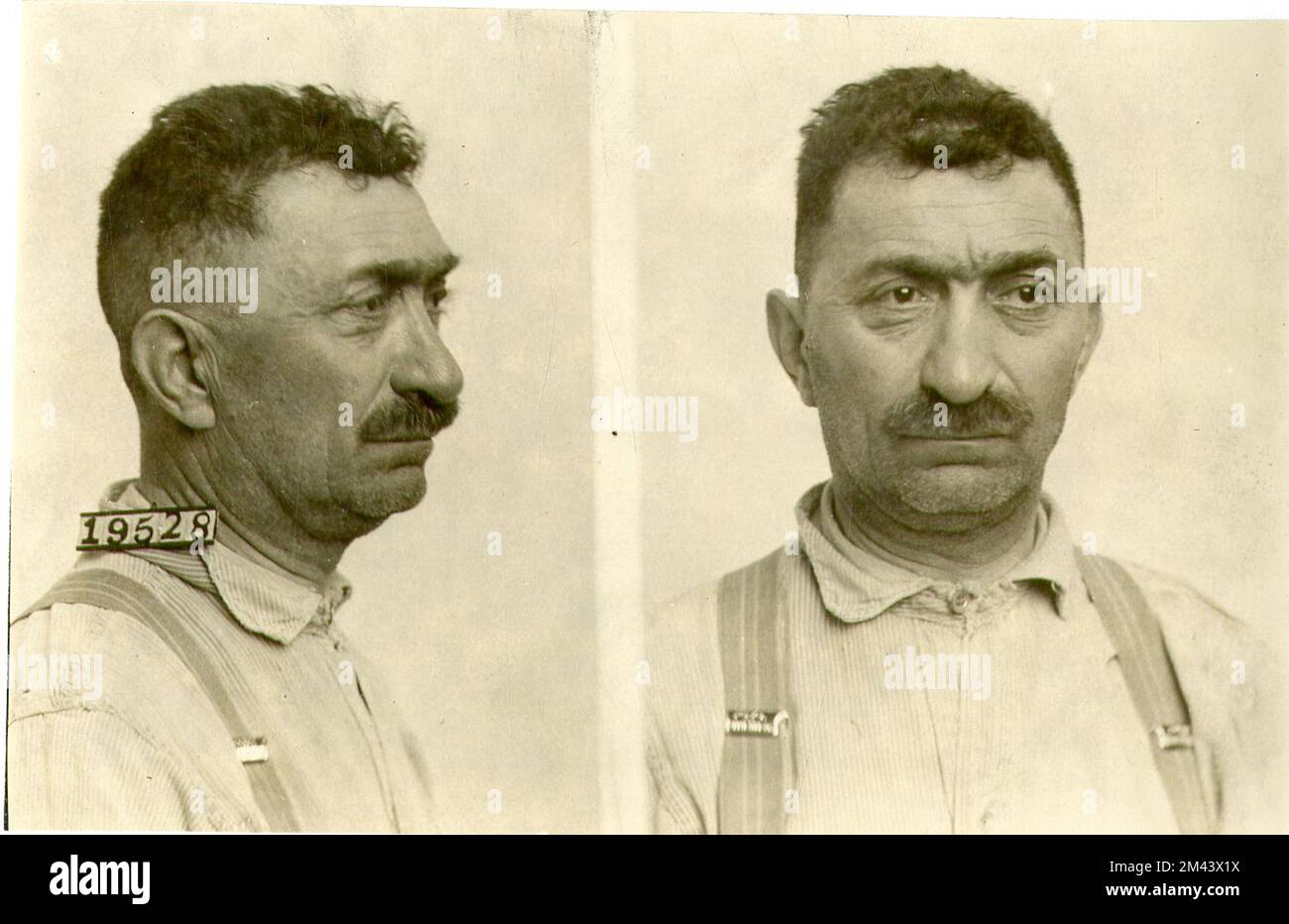 Photograph of Sam Hayden. Bureau of Prisons, Inmate case files Stock ...