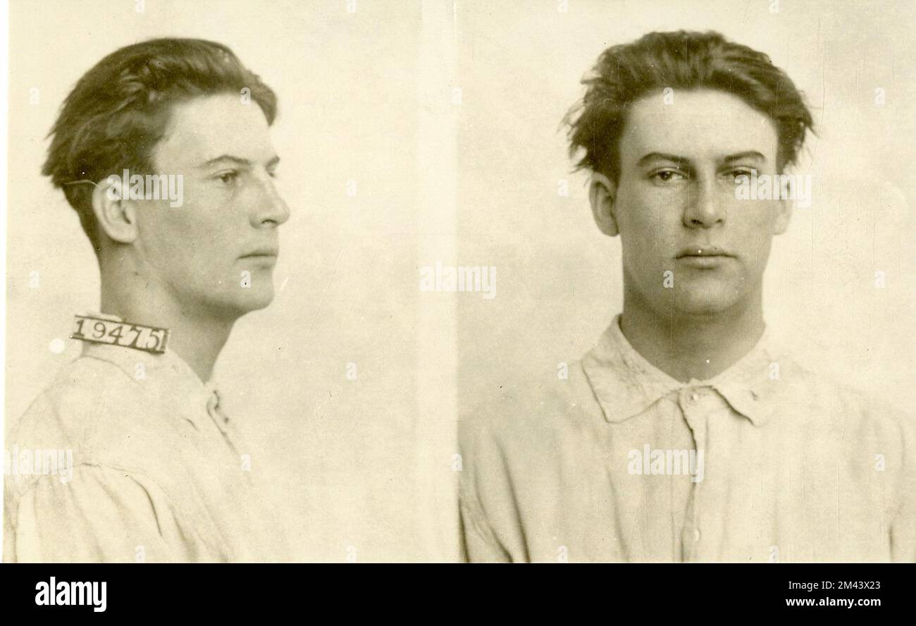 Photograph of George F. Martin. Bureau of Prisons, Inmate case files ...