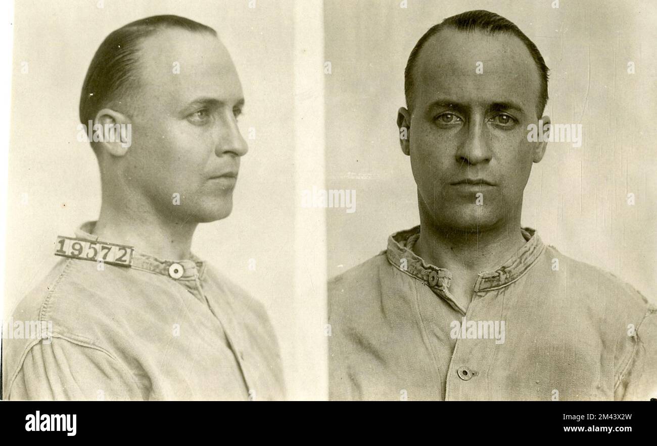 Photograph of L. G. Reynolds. Bureau of Prisons, Inmate case files ...