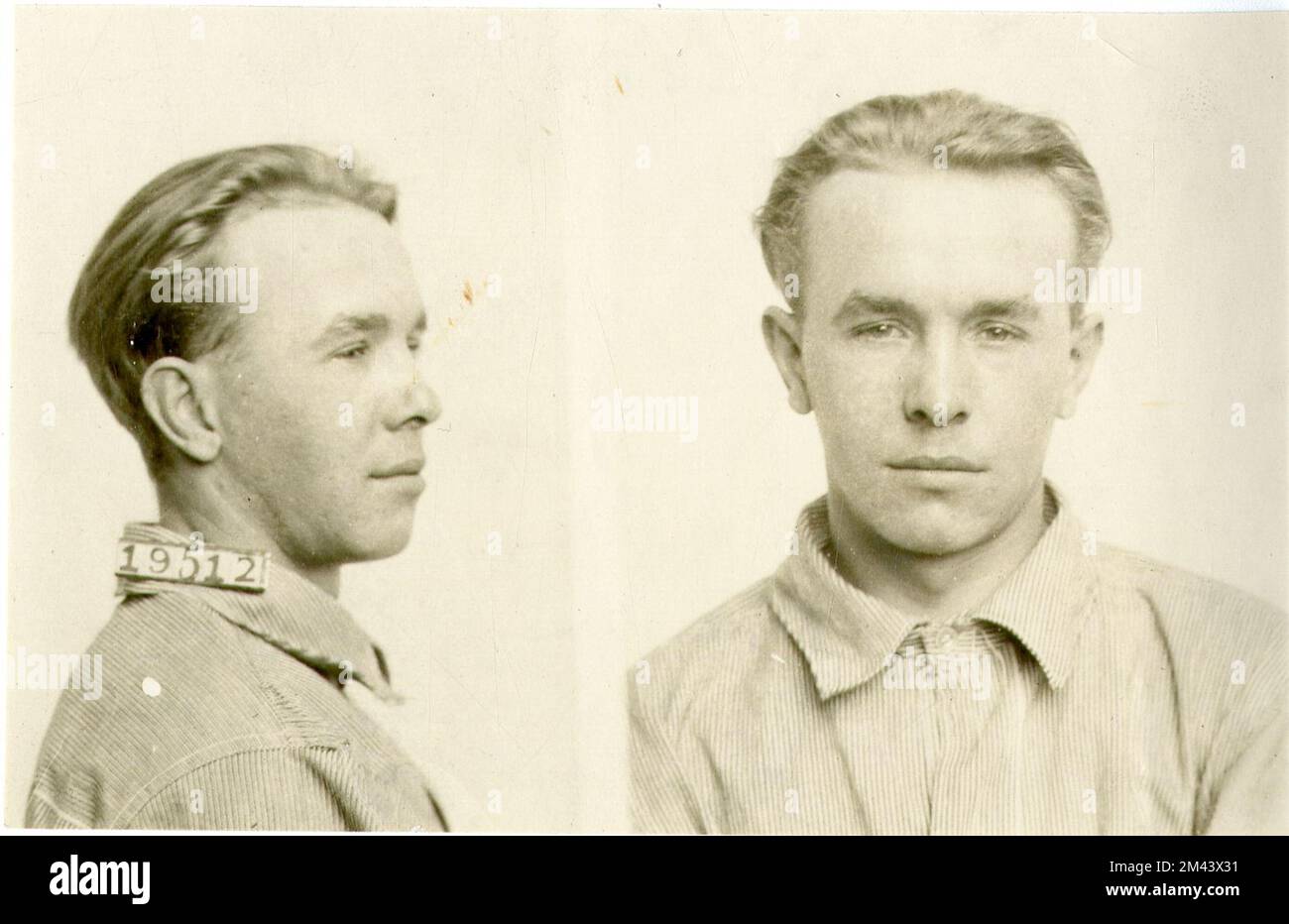 Photograph of Joseph Koval. Bureau of Prisons, Inmate case files Stock ...