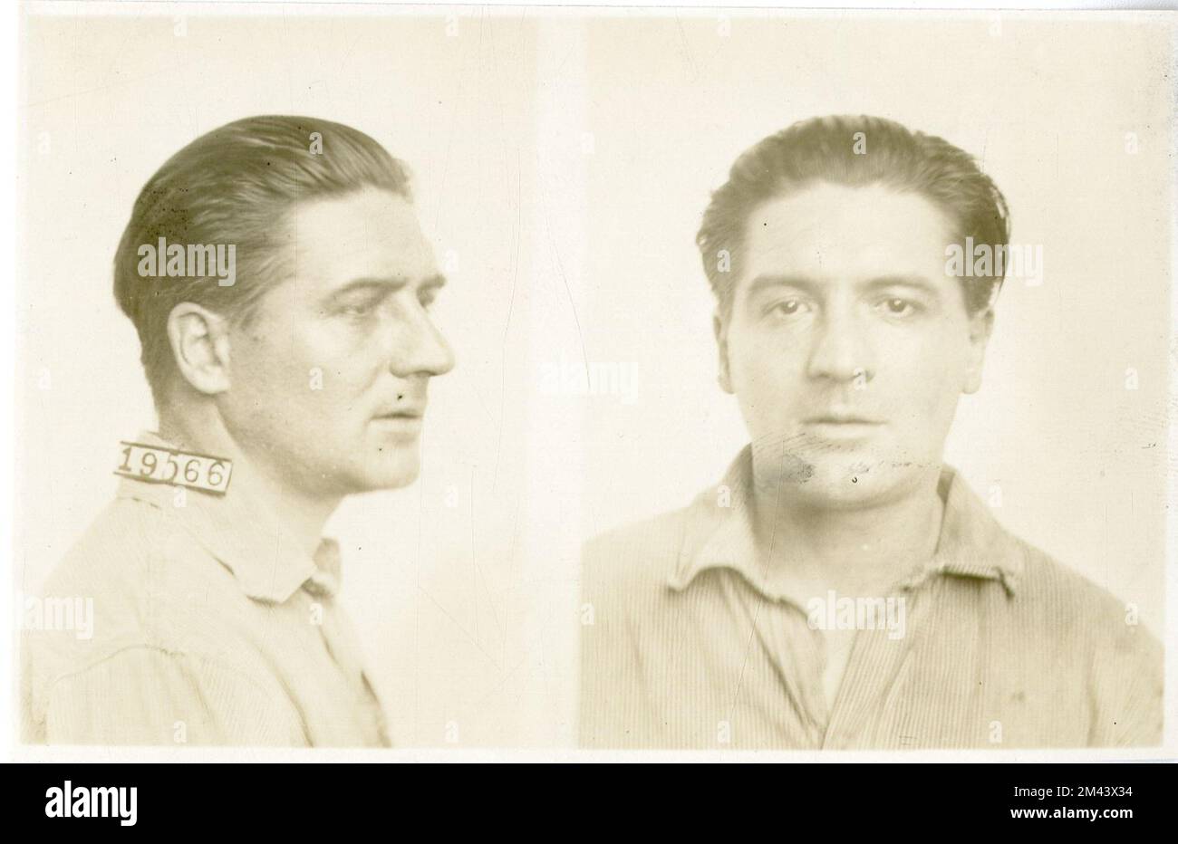 Photograph of Frank Burke. Bureau of Prisons, Inmate case files Stock ...