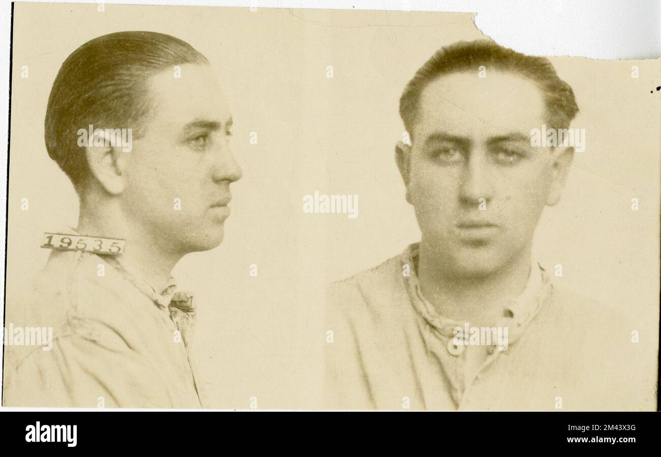 Photograph of George Tyrrell. Bureau of Prisons, Inmate case files ...