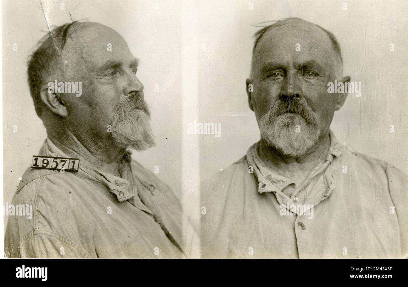 Photograph of Robert A. Lee. Bureau of Prisons, Inmate case files Stock ...