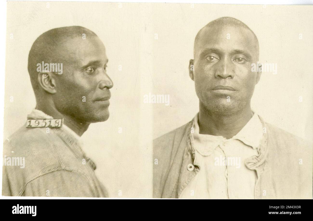 Photograph of Walter Ham. Bureau of Prisons, Inmate case files Stock ...