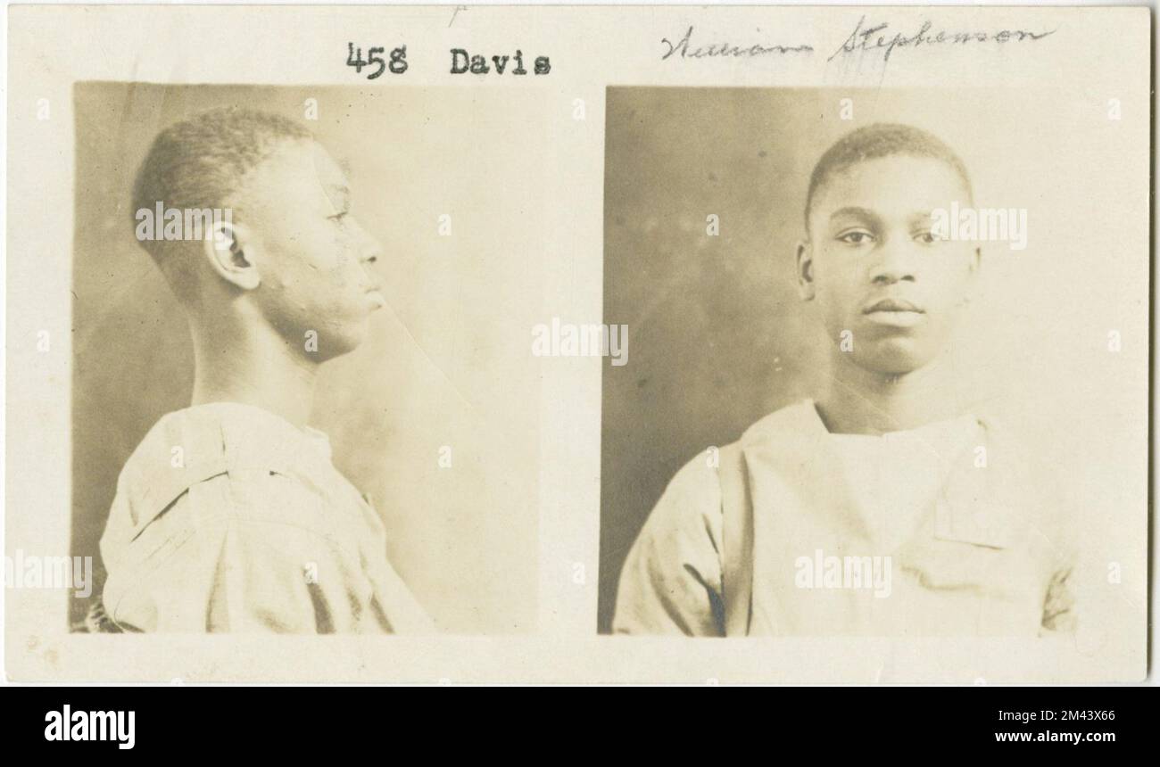 Photograph of William Stephenson. Bureau of Prisons, Inmate case files ...