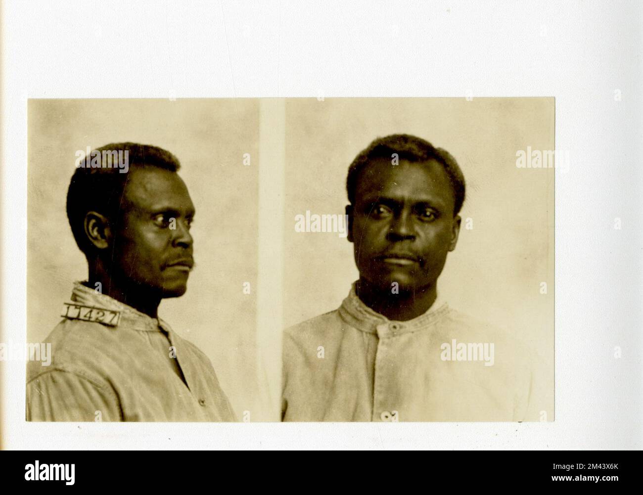 Photograph of John R. Henry. Bureau of Prisons, Inmate case files Stock ...