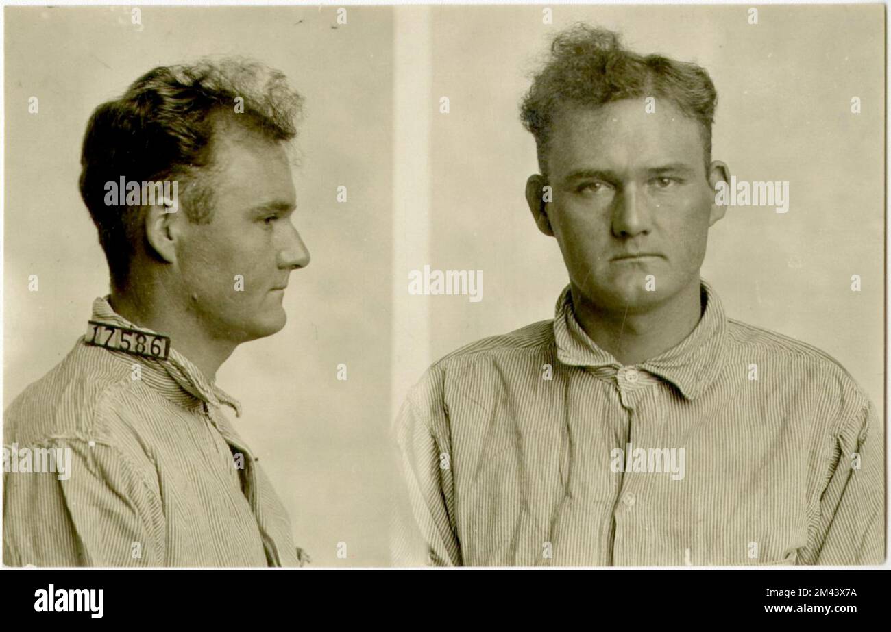 Photograph of Fred Randall. Bureau of Prisons, Inmate case files Stock ...