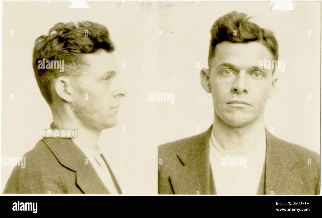 Photograph of John R. Grant. Bureau of Prisons, Inmate case files Stock ...