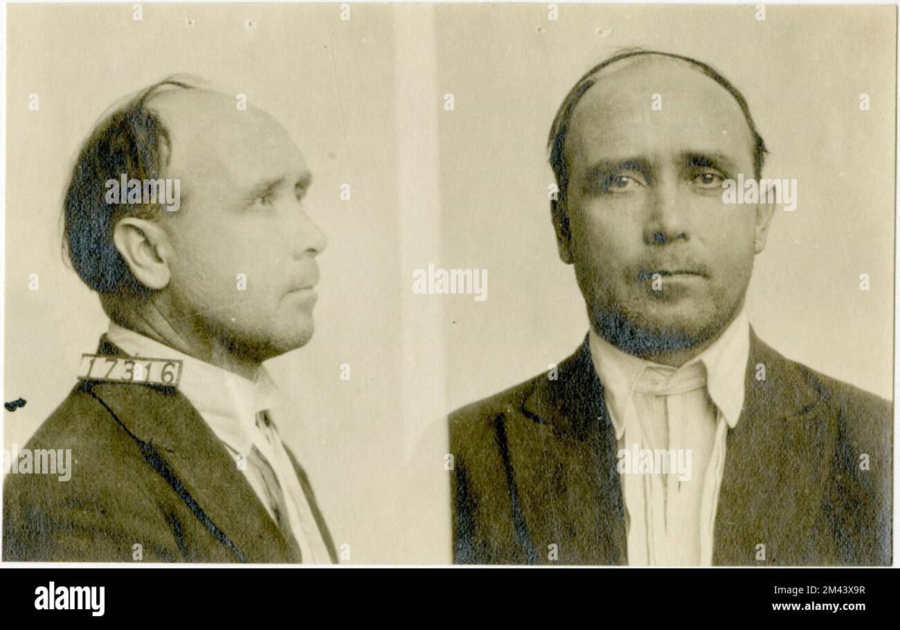 Photograph of Garfield Kidd. Bureau of Prisons, Inmate case files Stock ...