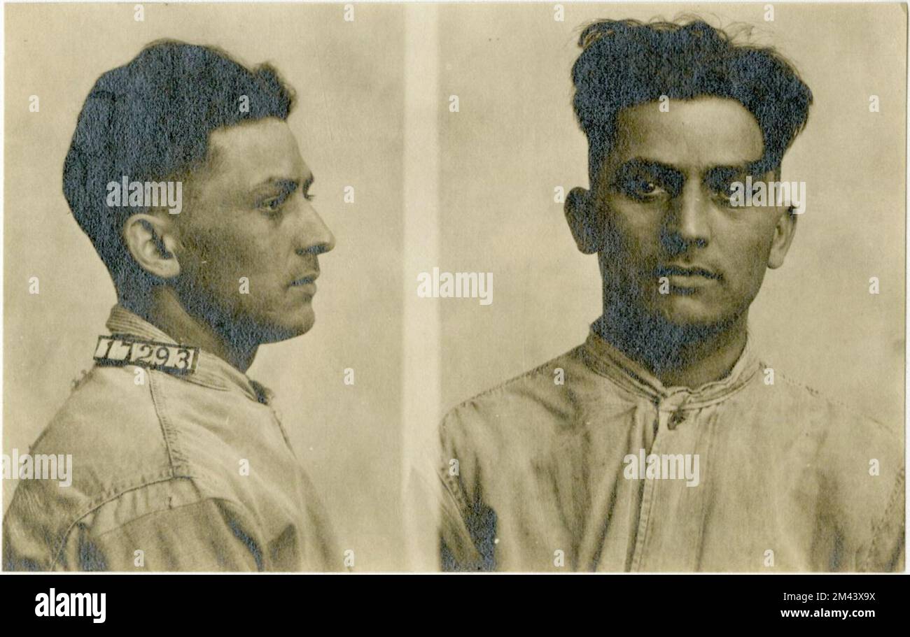 Photograph of Sam Balsano. Bureau of Prisons, Inmate case files Stock ...