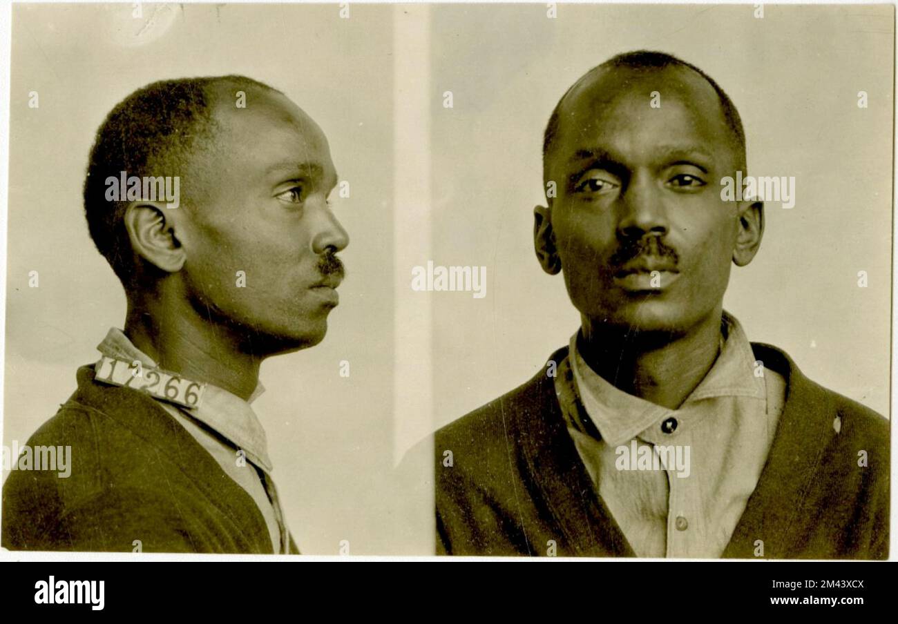 Photograph of John Parker. Bureau of Prisons, Inmate case files Stock ...