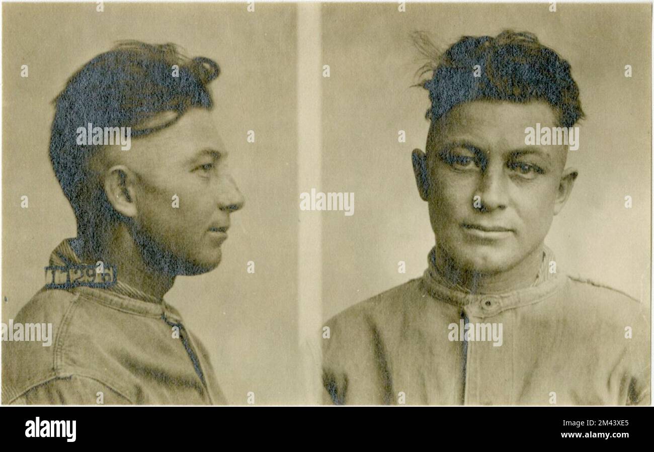 Photograph of John W. Moore. Bureau of Prisons, Inmate case files Stock ...