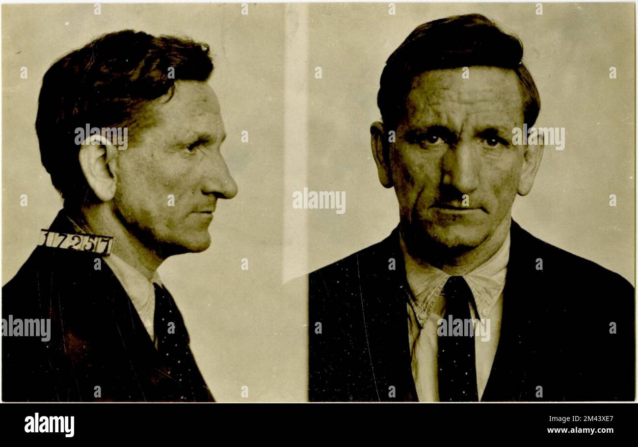 Photograph of Charles Moore. Bureau of Prisons, Inmate case files Stock ...