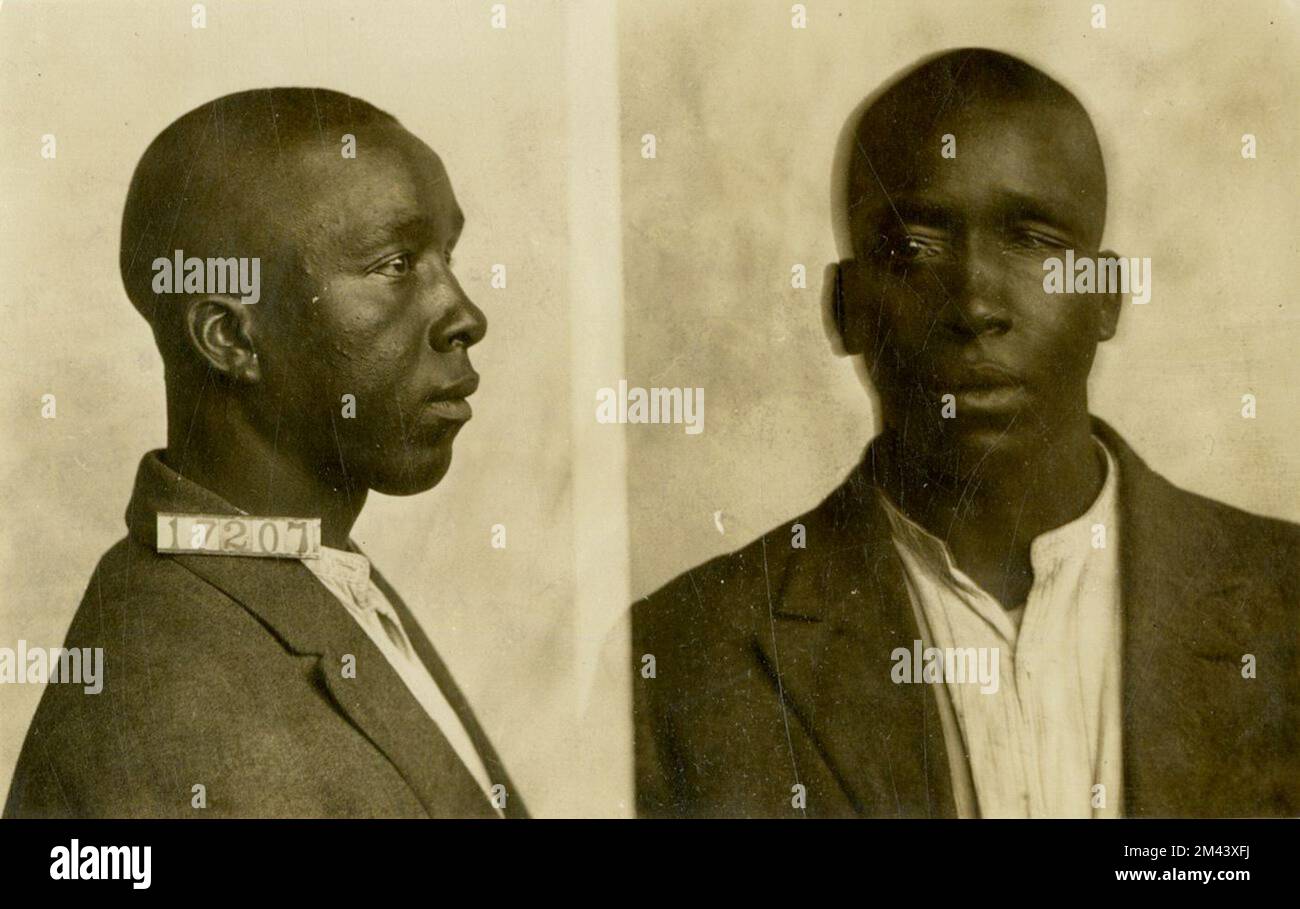 Photograph of Elijah Favell. Bureau of Prisons, Inmate case files Stock ...
